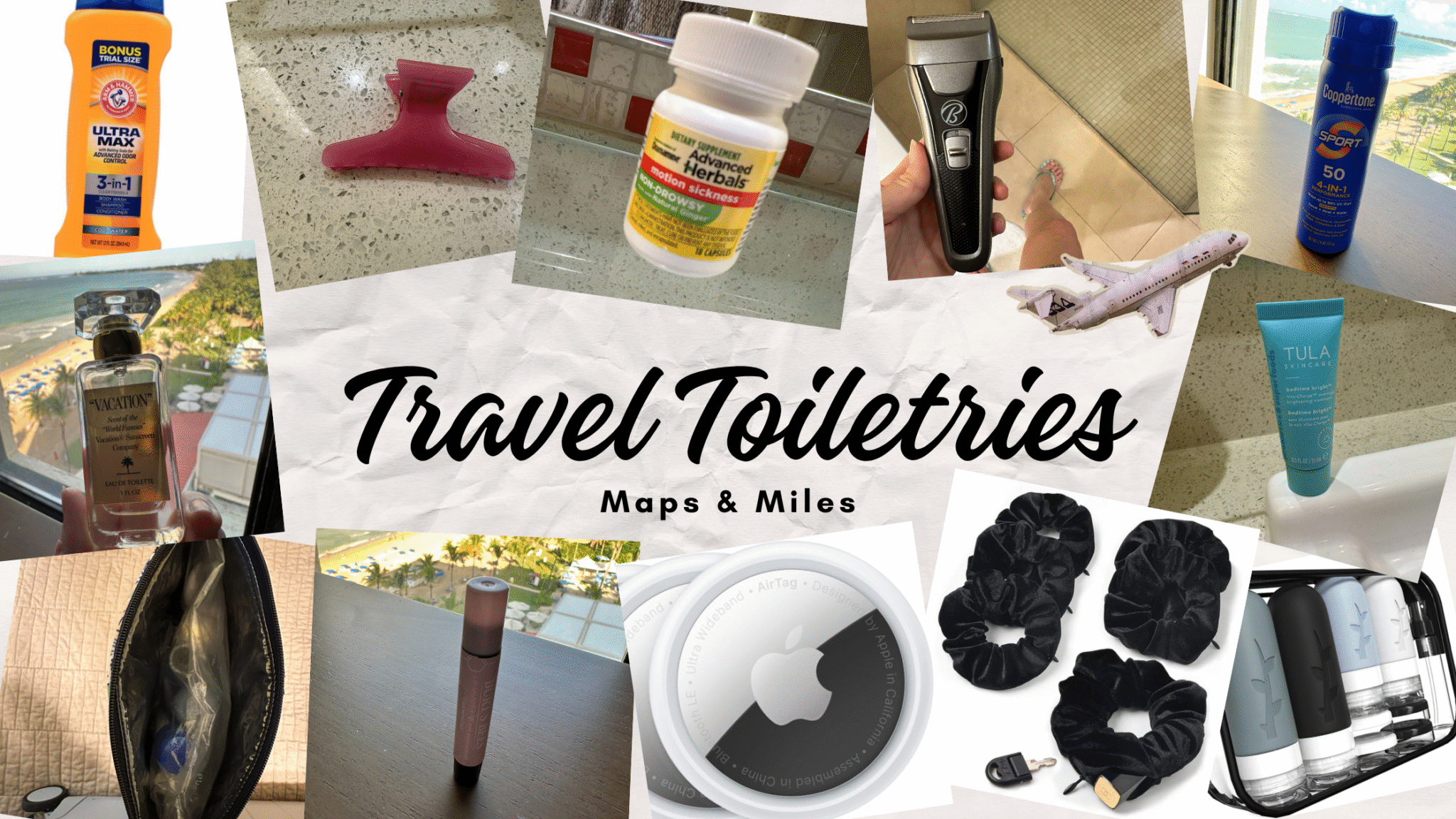 Ultimate Travel Toiletries Checklist: What I Keep in My Carry-On Bag ...